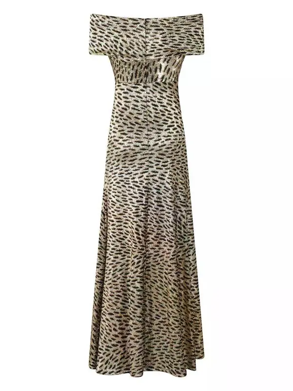 Rabanne Leopard-print Maxi Dress