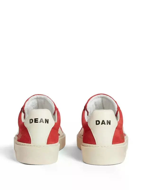 Dsquared2 Suede Lace-up Sneakers - Red