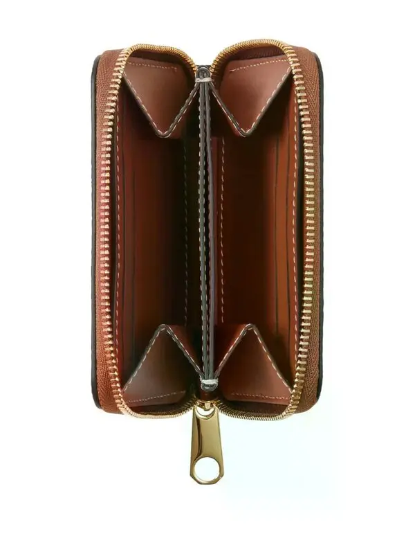 Burberry Vintage Check Leather Wallet