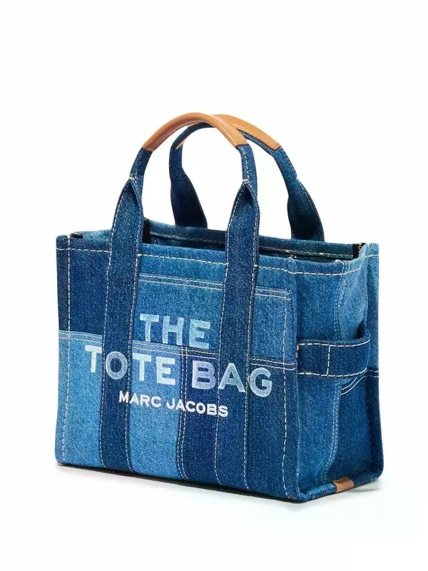 Marc Jacobs The Denim Small Tote Bag - Blue