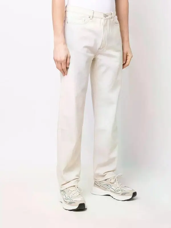 A.p.c. Straight-leg Cotton Jeans