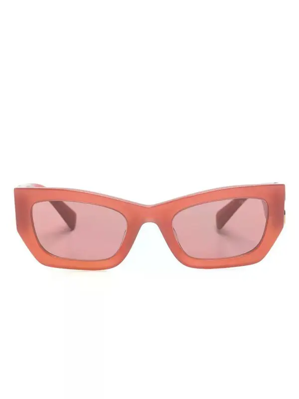 Miu Miu Glimpse Cat-eye Sunglasses - Red