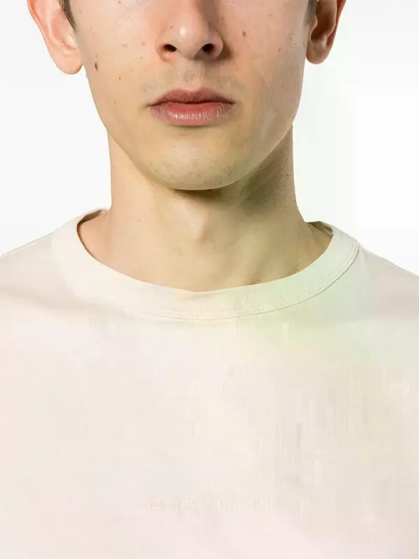 MAISON MARGIELA Logo-embroidered Cotton T-shirt