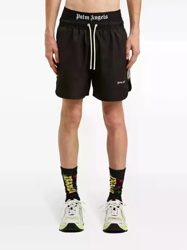 Palm Angels Logo Swim Shorts