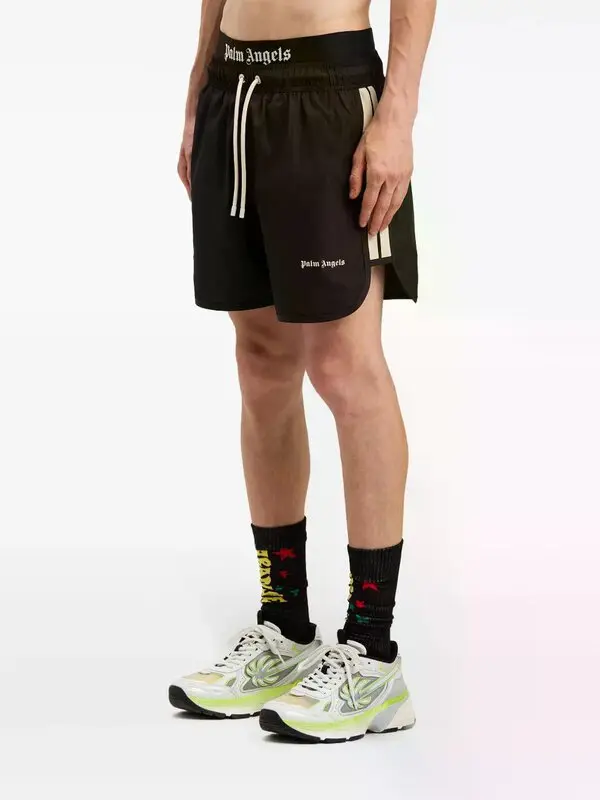 Palm Angels Logo Swim Shorts