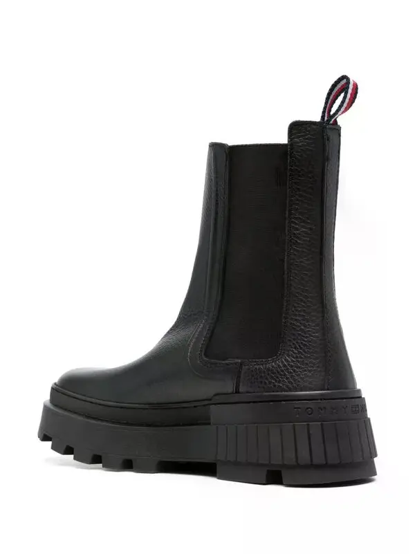 Tommy Hilfiger Leather Ankle Boots