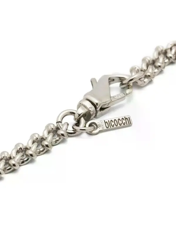 Emanuele Bicocchi Sterling Knot Chain Necklace