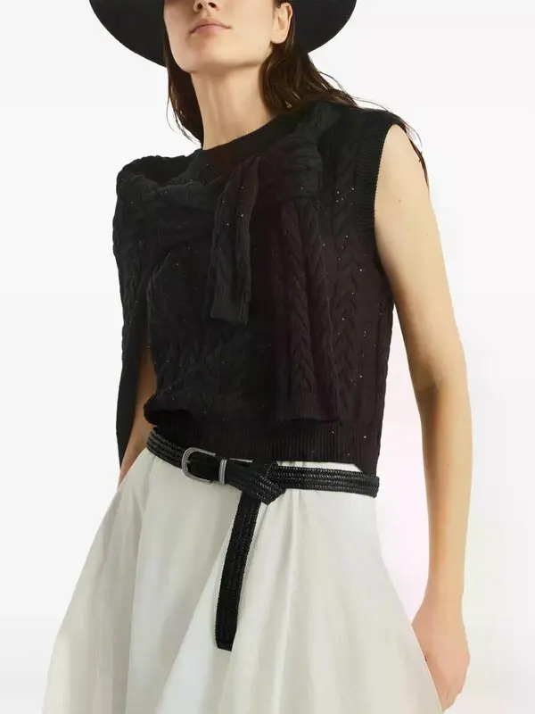 Brunello Cucinelli Braided Leather Belt