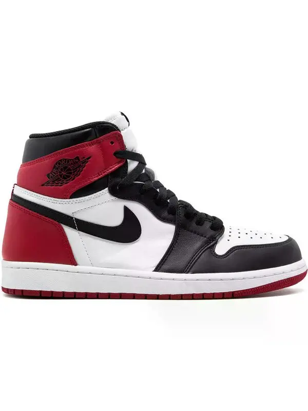 JORDAN Air 1 Retro High Og "black Toe" Sneakers - White