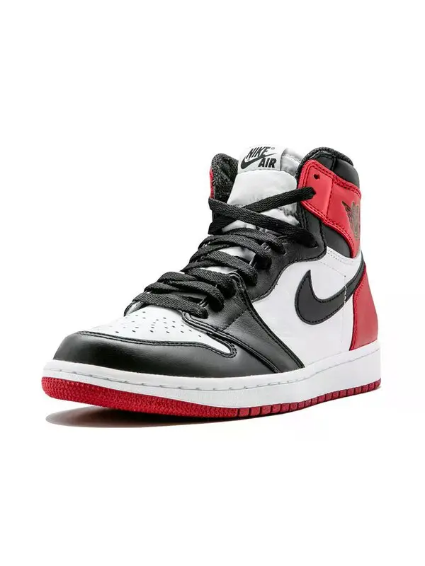 JORDAN Air 1 Retro High Og "black Toe" Sneakers - White
