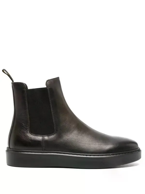 DOUCAL'S Leather Chelsea Ankle Boots