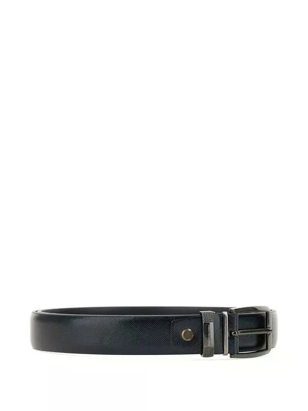 CARLO PIGNATELLI Leather Belt - Blue
