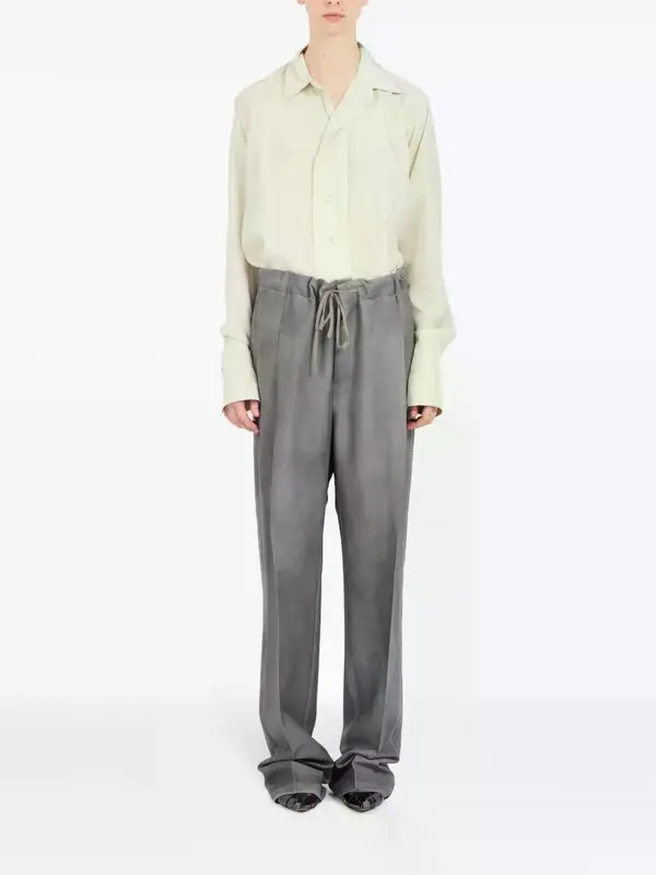 MAISON MARGIELA Four Stitch Logo Track Pants - Grey