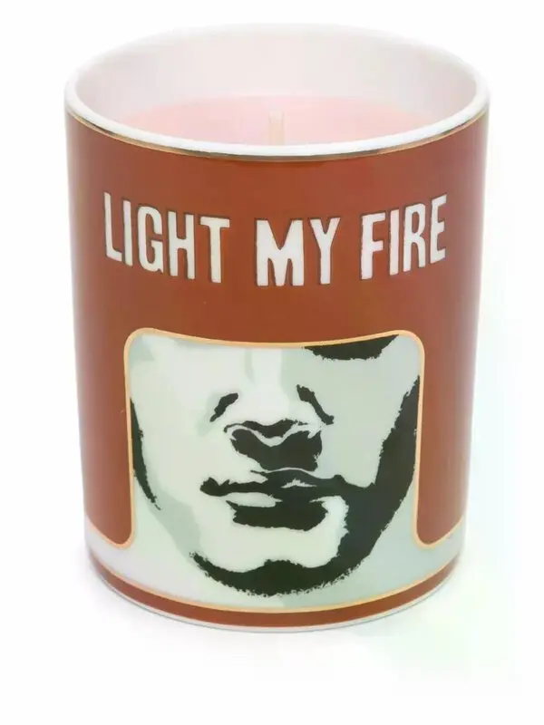 GINORI 1735 Light My Fire Candle - Red