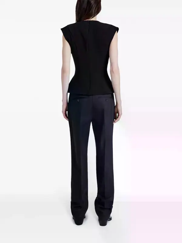 Proenza Schouler Janet Blouse Crepe