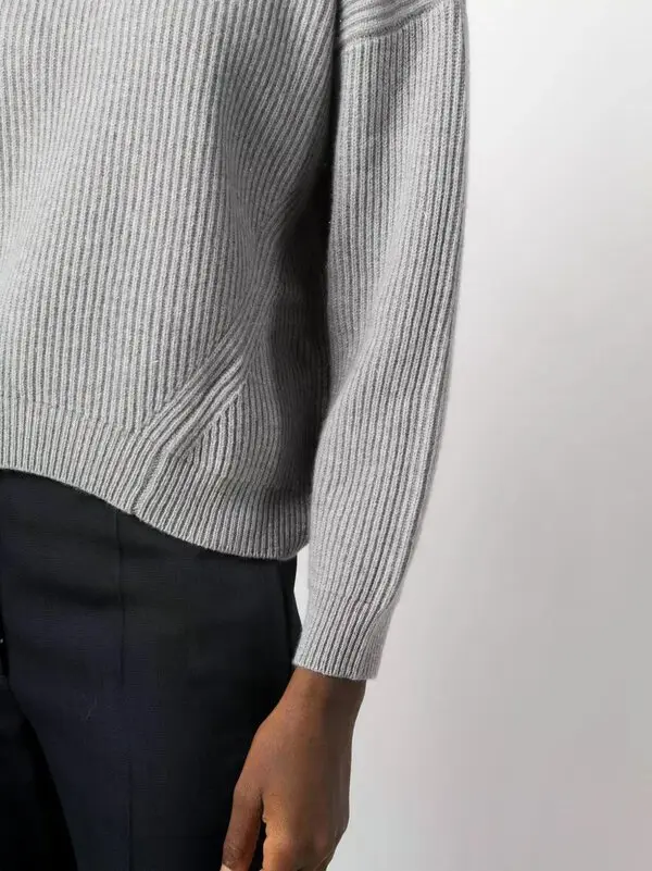 Peserico Roll-neck Silk-wool Blend Jumper