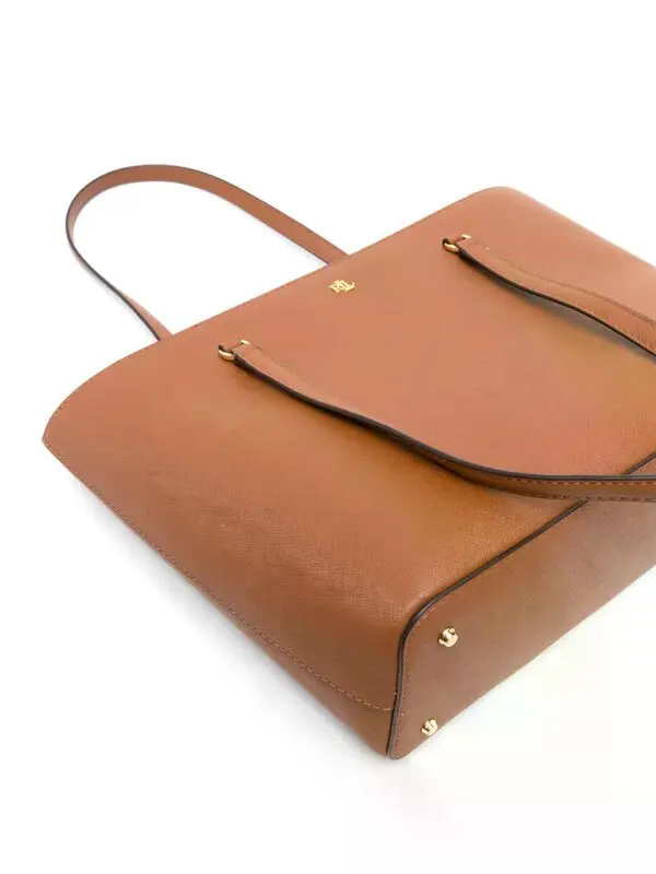Ralph Lauren Karly Leather Tote Bag - Brown