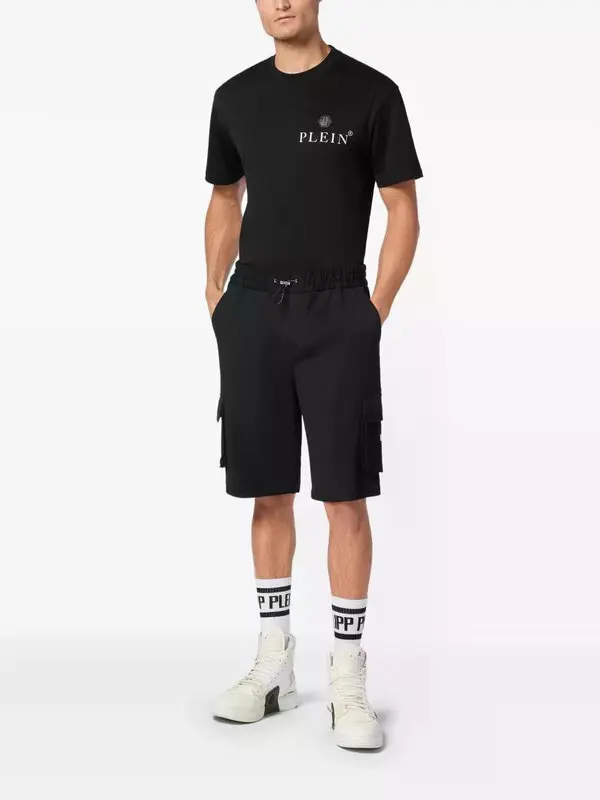 Philipp Plein Cotton Cargo Shorts