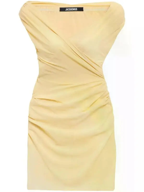 Jacquemus The Rita Mini Dress - Neutrals