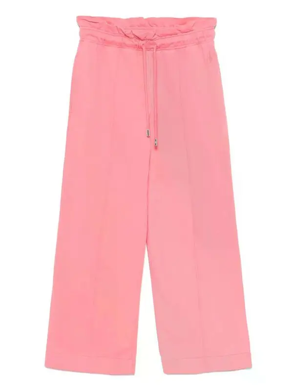 JW Anderson Gathered-waist Track Pants - Pink