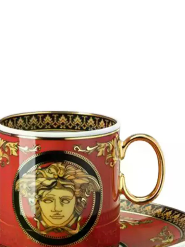 Versace Medusa Espresso Cup And Saucer