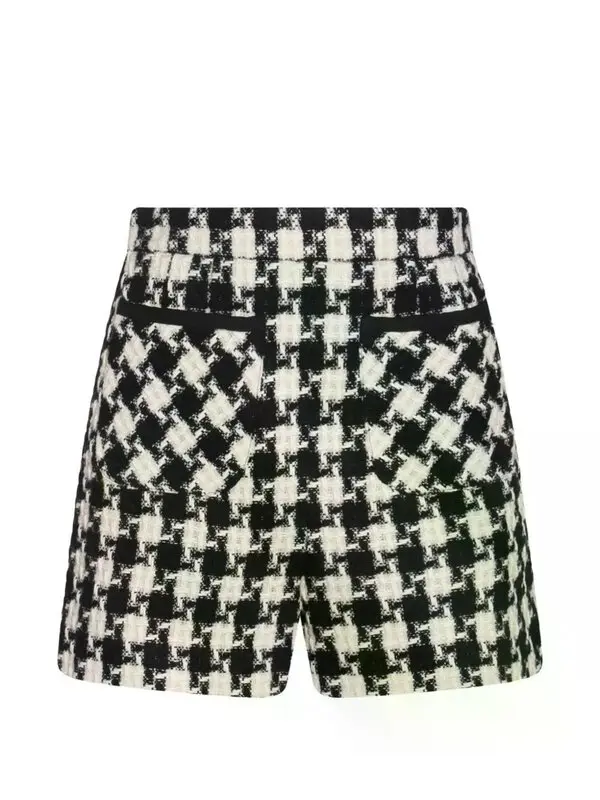 Valentino Garavani Houndstooth Tweed Shorts