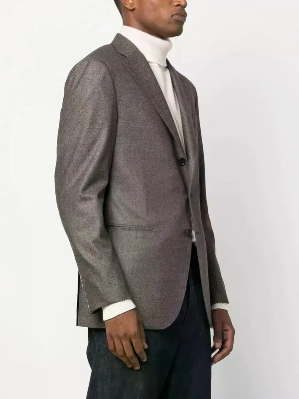 Caruso Single-breasted Wool Blazer