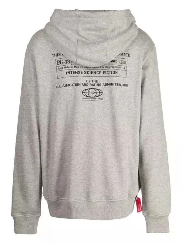 MOSTLY HEARD RARELY SEEN 8-BIT War In The Stars Graphic-print Hoodie
