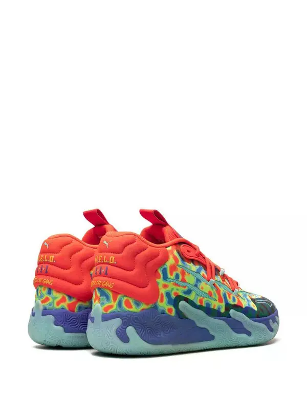 PUMA Mb.03 Guttermelo Lace-up Sneakers - Orange