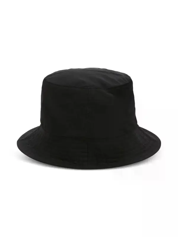 JW Anderson Logo-embroidered Tonal-stitching Bucket Hat