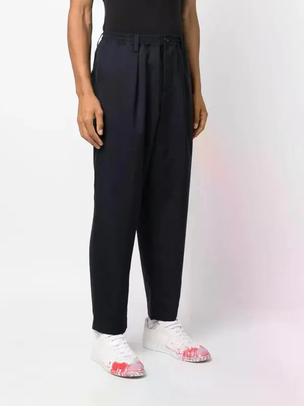 Marni Tapered-leg Wool Trousers