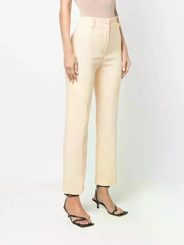 HEBE STUDIO Tailored High-waisted Trousers