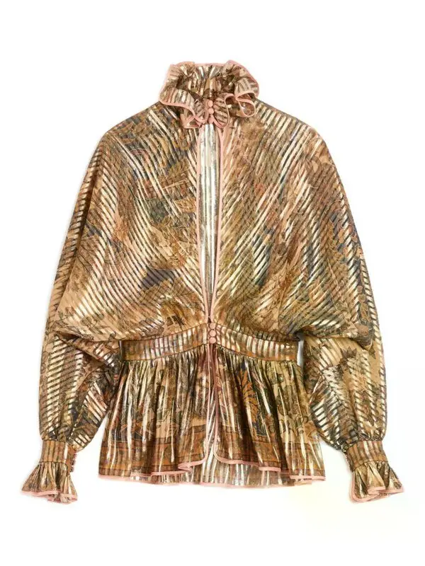 Valentino Garavani Voyage Imaginaire' Print Blouse