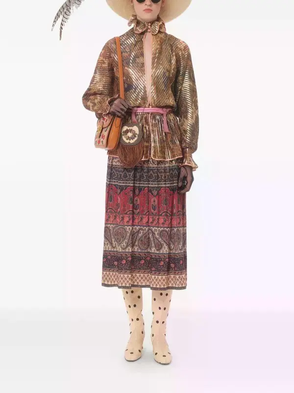 Valentino Garavani Voyage Imaginaire' Print Blouse