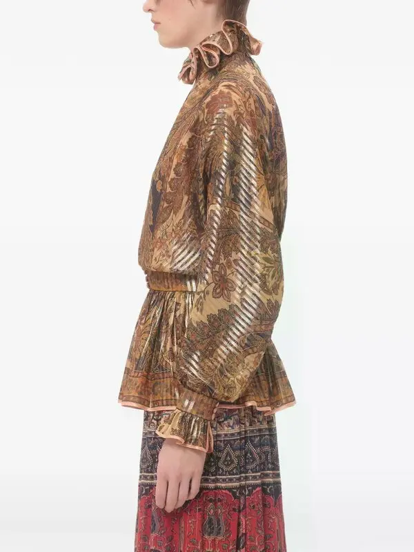Valentino Garavani Voyage Imaginaire' Print Blouse