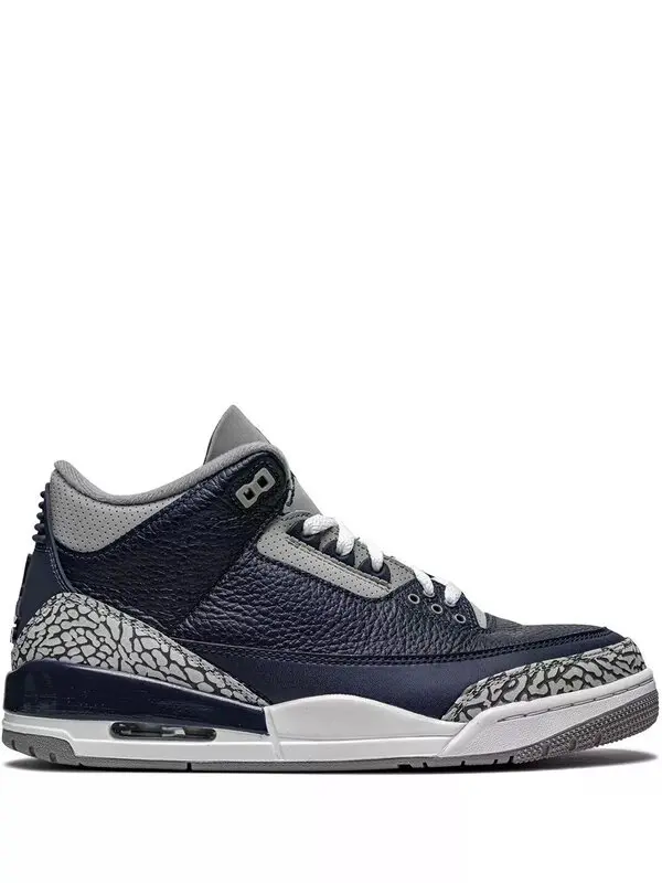 JORDAN Air 3 Retro Georgetown Sneakers - Blue