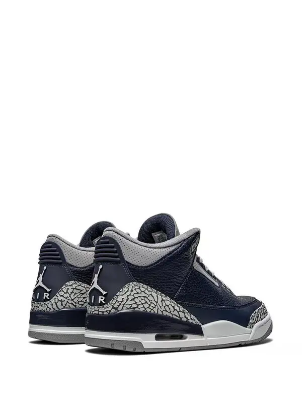 JORDAN Air 3 Retro Georgetown Sneakers - Blue