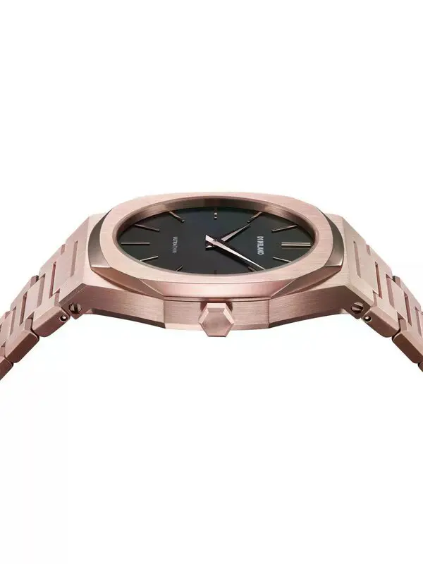 D1 MILANO Ultra Thin 40mm Stainless Steel Bracelet Watch