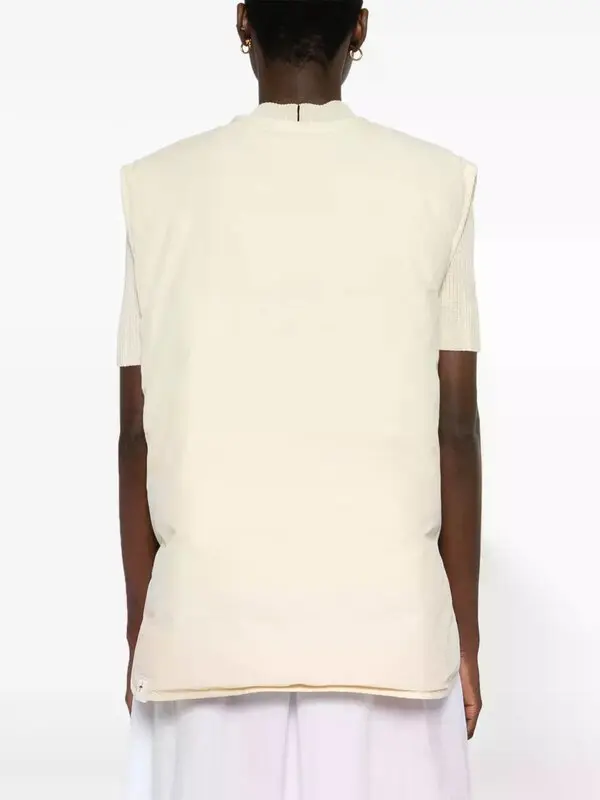 JIL SANDER Padded Zip-up Gilet