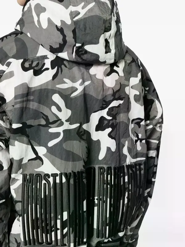 MOSTLY HEARD RARELY SEEN Camouflage-print Embroidered Logo Jacket