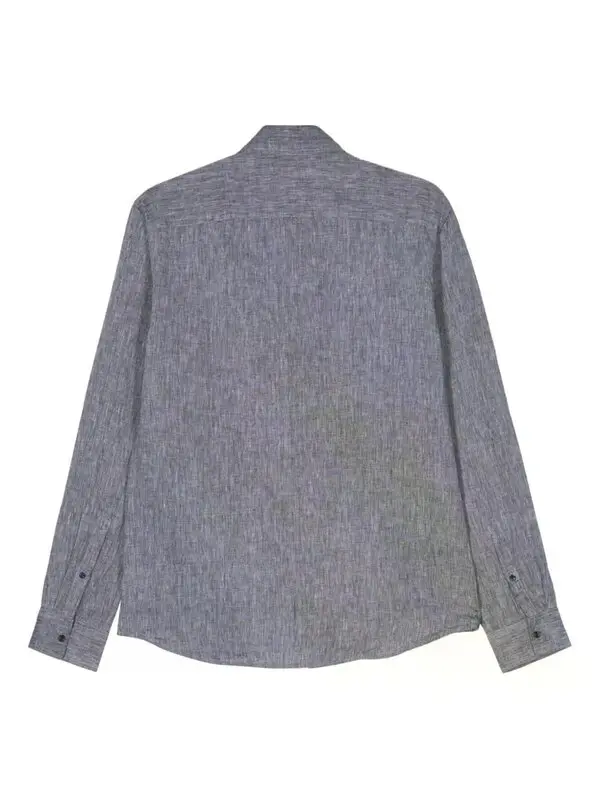 Michael Kors Slub-texture Linen Shirt
