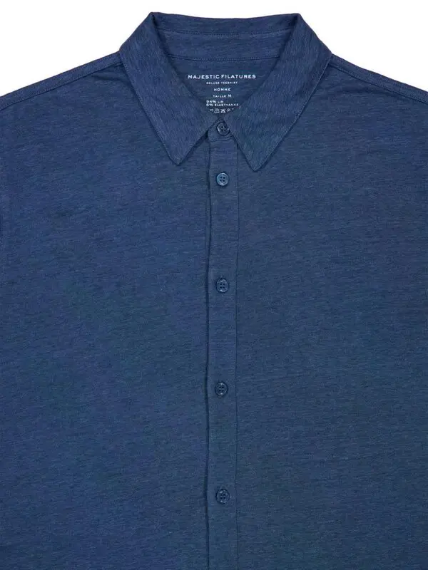 Majestic Filatures Linen-flax-blend Shirt