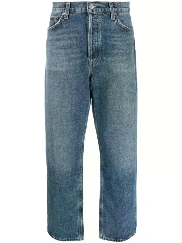 AGOLDE Mid-rise Straight-leg Jeans
