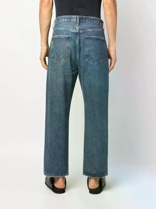 AGOLDE Mid-rise Straight-leg Jeans