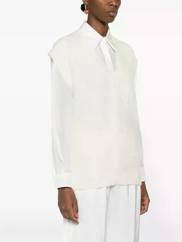 Fabiana Filippi V-neck Knitted Vest