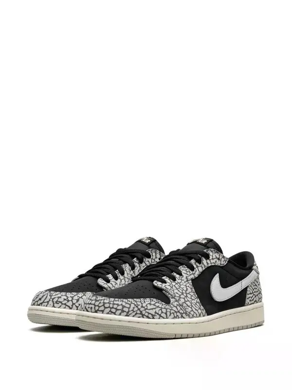 JORDAN 1 Low Elephant Print Sneakers