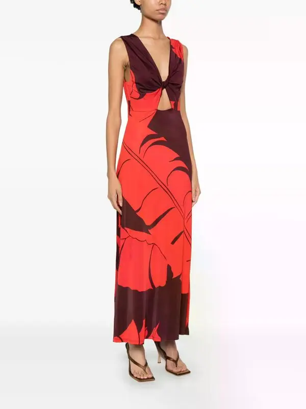 Johanna Ortiz Deep Heart Maxi Dress