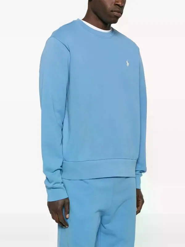 Polo Ralph Lauren Polo Pony-embroidered Sweatshirt - Blue