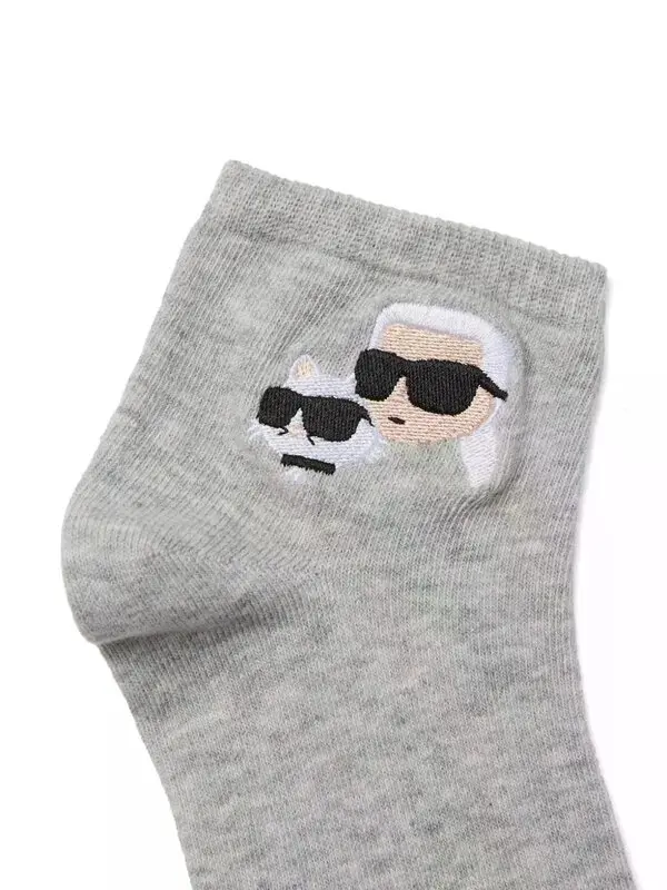 Karl Lagerfeld Ikonik Karl Short Socks Pack Of Three
