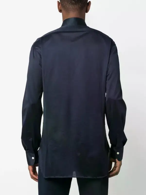 Kiton Slim-cut Cotton Shirt